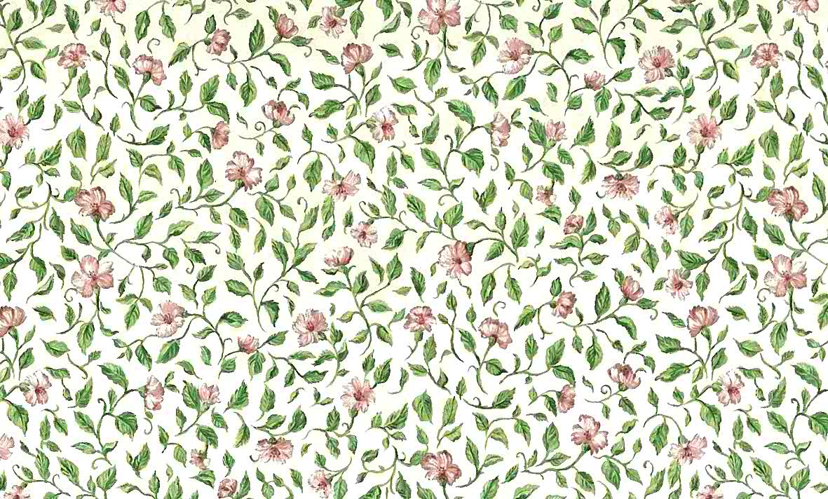 English Cottage Floral Vintage Wallpaper Pink Green GS740456 D/Rs