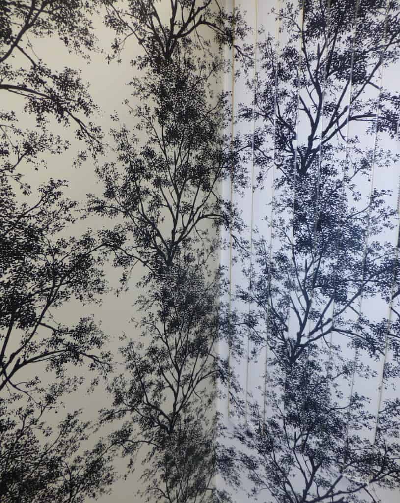 Tree Patterned Wallpaper